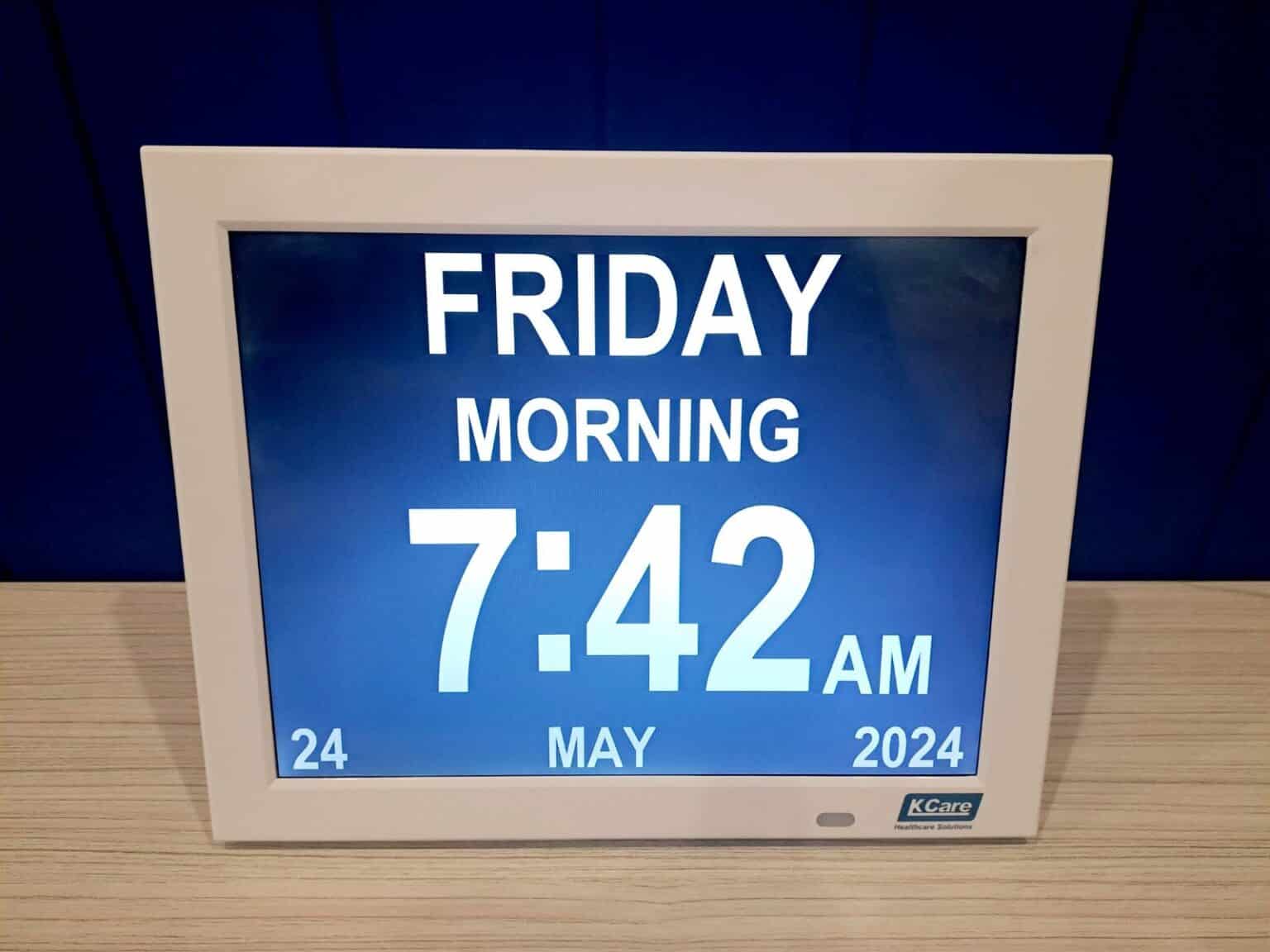 KCare Digital LED Calendar Clock | Balance Mobility